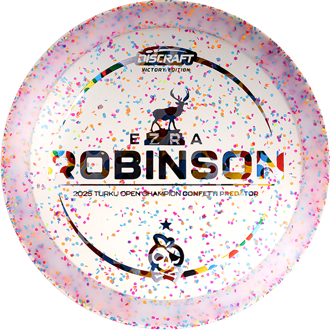 Ezra Robinson Confetti Predator – Ugglans Discgolf